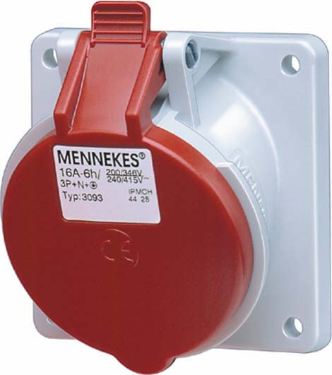Anbaudose CEEplus 16A,5p,6h,400V,IP44 960 von MENNEKES